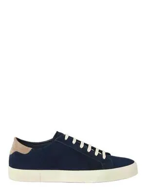 Brunello Cucinelli Suede Low Top Sneakers - Blue