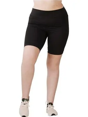 LOSANO Sculpt Biker Short - Black