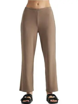 LOSANO Off-Duty Ribbed Lounge Pant Blue