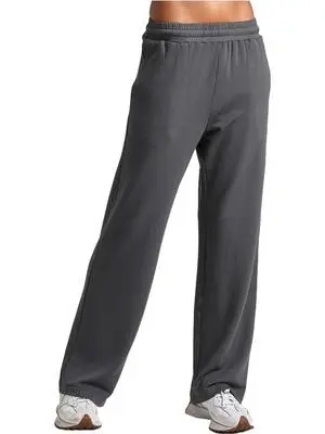 LOSANO Malibu Relaxed Straight Leg Pant - Gray