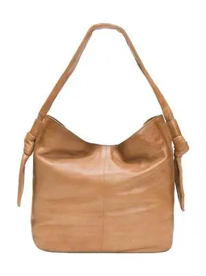 THE FRYE COMPANY Nora Knotted Hobo - Beige