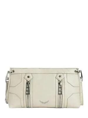 Zadig&Voltaire Sunny Moody Vintage Patent Bag - Natural