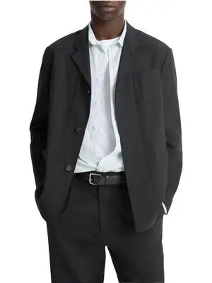 Vince Tailored Utility Blazer - Black