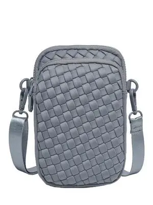 SOL AND SELENE Divide & Conquer Woven Neoprene Bag - Grey
