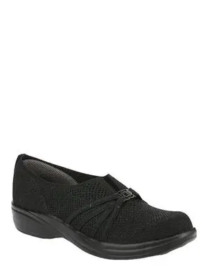 LIFESTRIDE Bzees Niche Knit Slip-on Sneaker - Black Knit