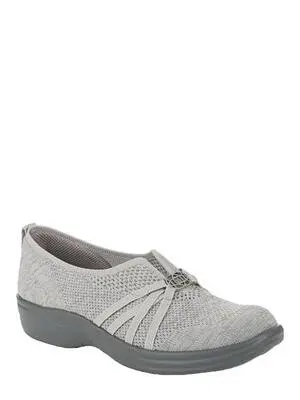 LIFESTRIDE Bzees Niche Knit Slip-on Sneaker - Grey Knit