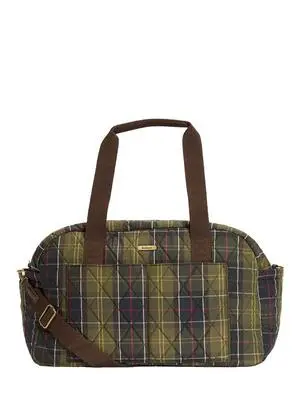 Barbour Wetherham Tartan Quilted Travel Bag - Classic Tartan