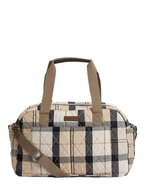 Barbour Barbour Wetherham Tartan Quilted Travel Bag Safari Tartan