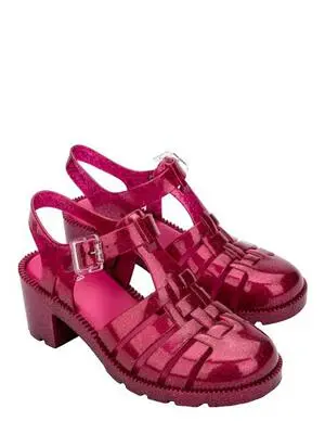 Melissa Possession Fisherman Sandal - Glitter Pink