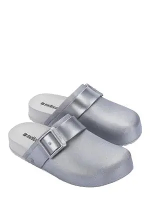 Melissa Cozy Clog - Silver