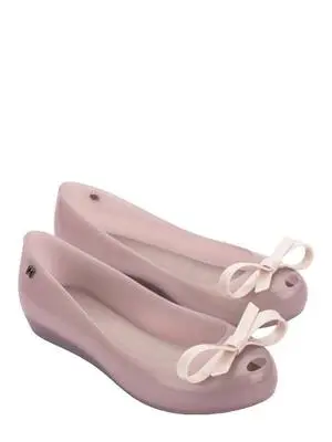 Melissa Melissa Ultragirl Bow III Flat Beige