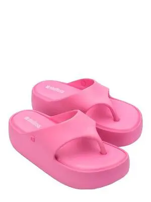 Melissa Melissa Free Platform Flip Flop Pink