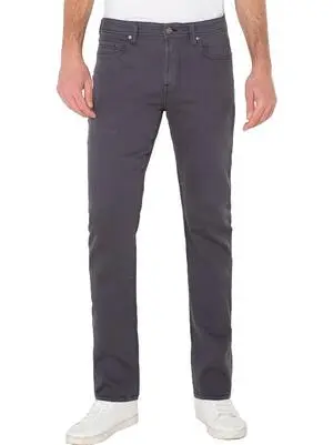 LIVERPOOL Kingston Modern Slim Straight Leg Twill Pants - Night Watch