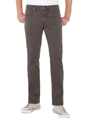 LIVERPOOL Liverpool Los Angeles Regent Relaxed Straight Leg Twill Pants Deep Earth