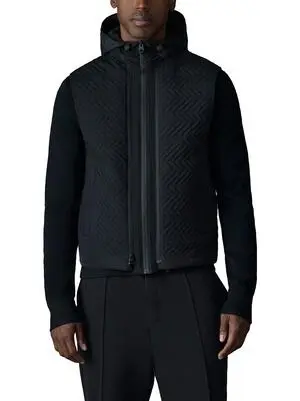 Mackage Barrett 2-in-1 Quilted Down Jacket - Black