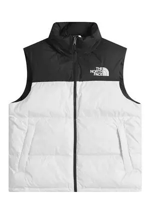 The North Face 1996 Retro Nuptse Vest White Dune/tnf Black