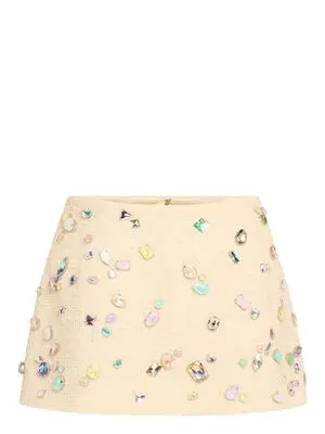 MARC JACOBS Swarovski Mini Wool Bell Skirt