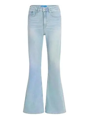 Karl Lagerfeld High-rise Flare Jeans - Blue