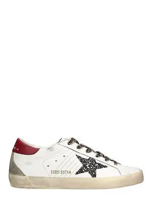 GOLDEN GOOSE Super-Star 82813 Leather Low-Top Trainers White/comb