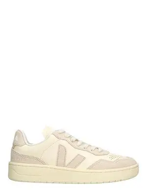 VEJA V-90 Low-Top Leather Trainers