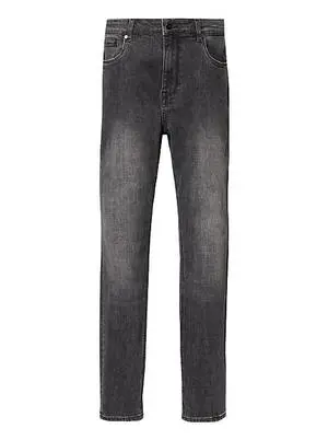 ARNE Slim-leg Stretch-denim Jeans - Grey Wash