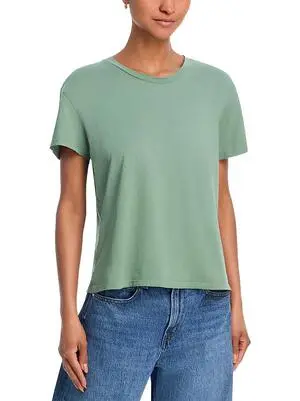 PERFECTWHITETEE Harley Boxy Tee - Aloe