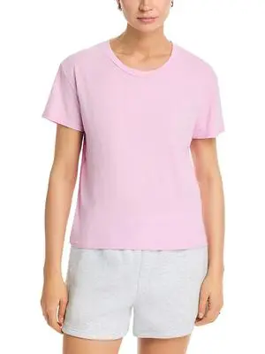 PERFECTWHITETEE Harley Boxy Tee - Sugar Pink