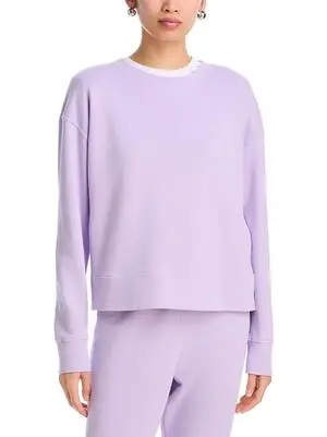 PERFECTWHITETEE Tyler Crewneck Sweatshirt - Ultraviolet