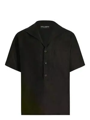 Dolce & Gabbana Sailor-collar Shirt - Black