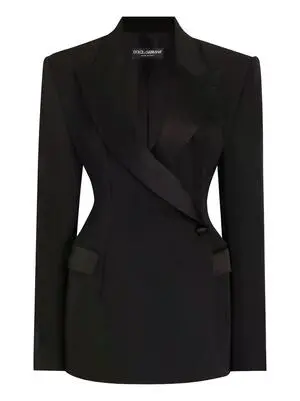 Dolce & Gabbana Double-breasted Blazer - Black
