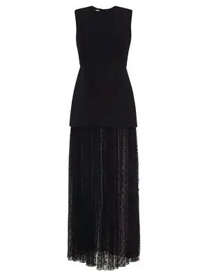 Adam Lippes Odette Maxi Dress - Black