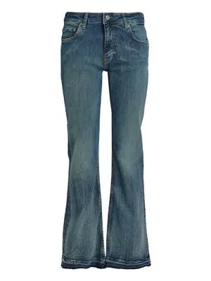 GANNI GANNI Mid-Rise Flared Jeans