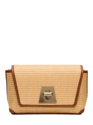 Akris Anouk Little Day Crossbody Bag - Camel/caramel