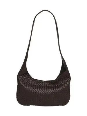 Bottega Veneta Intrecciato Leather Crossbody Bag - Fondant