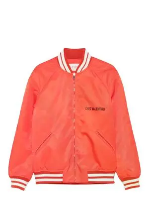 Valentino Garavani Chez-print Bomber Jacket - Orange