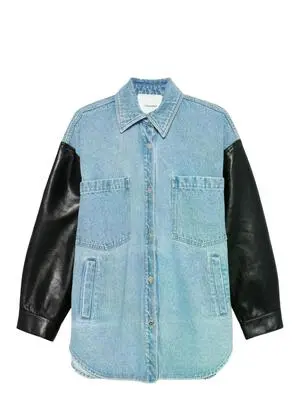 Nanushka Denim Shirt - Blue