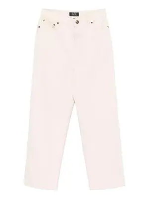 A.p.c. Sailor Cropped Jeans - Neutrals