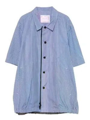 Sacai Striped Shirt - Blue