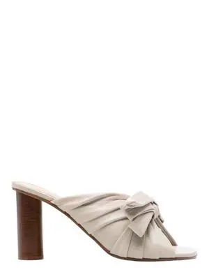 JW Anderson 95mm Bow Sandals - Neutrals