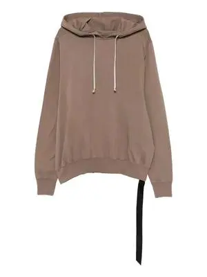 Rick Owens Cotton Hoodie - Brown