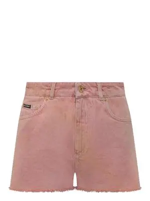 Dolce & Gabbana Denim Shorts - Pink