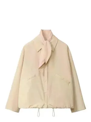 Fabiana Filippi Drawstring-hem Jacket - Neutrals