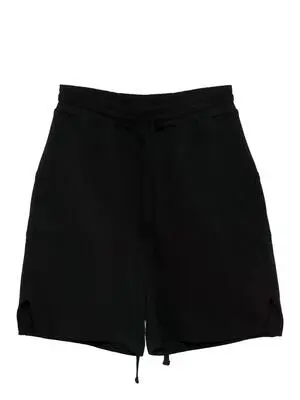 THOM KROM Waffle-effect Track Shorts - Black