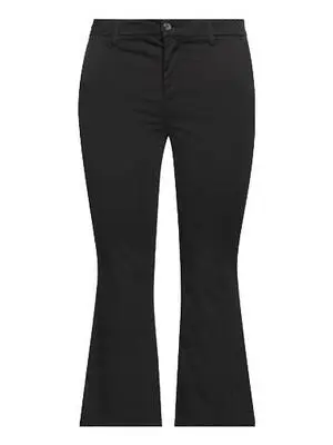 Liu Jo Woman Pants Military Green Size 26 Cotton, Elastane Black