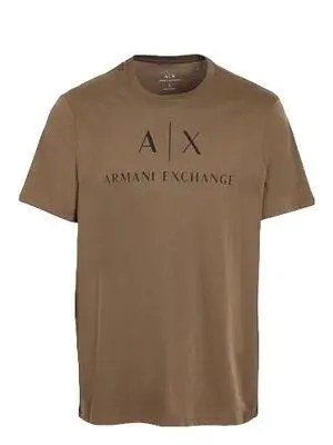 Armani Exchange T-shirt Size Cotton - Beige