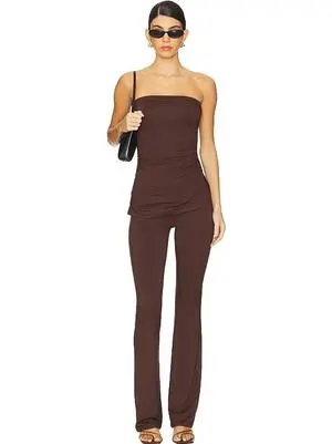 Superdown Annalise Pant Set - Brown