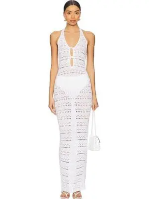 Superdown Avril Maxi Dress - White
