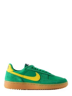 Nike Field General Leather And Suede Sneakers - Green