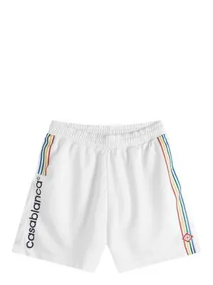 Casablanca Football Shorts - Off-white