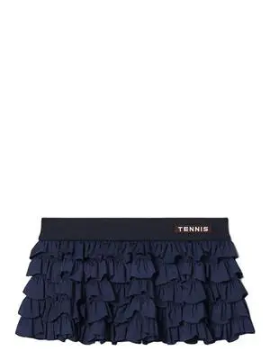 Tory Burch Stretch Mini Tennis Skirt - Deep Navy